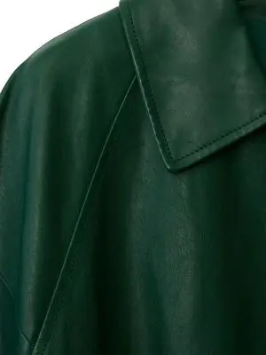 Burberry Long Leather Coat