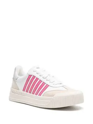 Dsquared2 Striped Lace-up Sneakers