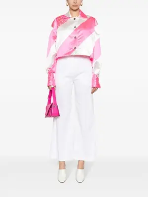 PATOU Cotton Twill Trousers - White
