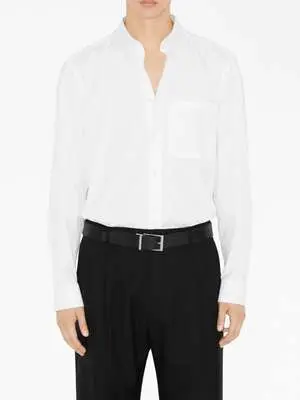 Burberry Check Leather Belt