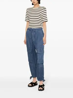 MARANT ETOILE Ivy High-rise Wide-leg Jeans