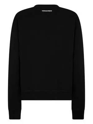 Dsquared2 Graphic-print Cotton Sweatshirt
