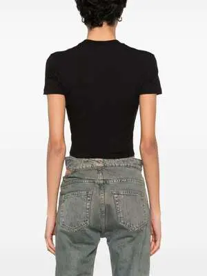 Versace V-emblem Glittered T-shirt