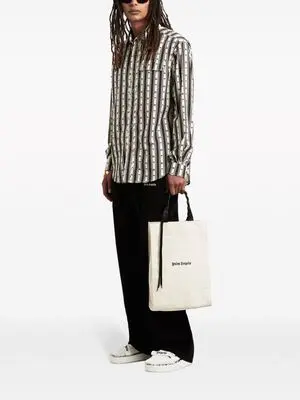 Palm Angels Palm Tree Striped Shirt