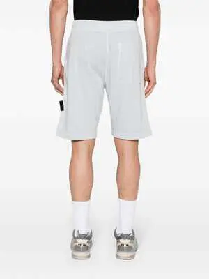 Stone Island Compass-badge Cotton Track Shorts