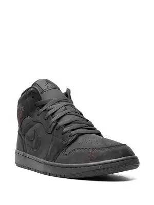 JORDAN Air 1 Mid Se Craft Sneakers - Grey