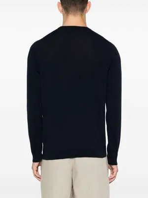 NUUR Knitted Cotton Jumper - Blue