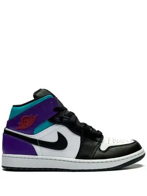 JORDAN Air 1 Mid Sneakers - Black