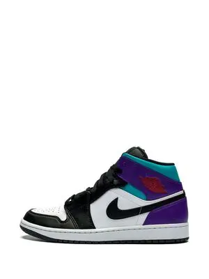 JORDAN Air 1 Mid Sneakers - Black