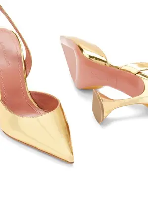 Amina Muaddi Holli 95 Slingback Pumps