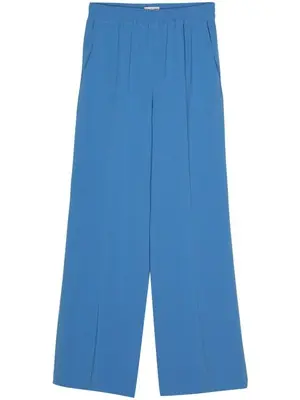 Alberto Biani Elasticated Wide-leg Trousers