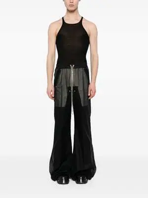 Rick Owens Bela Wide-leg Trousers - Black