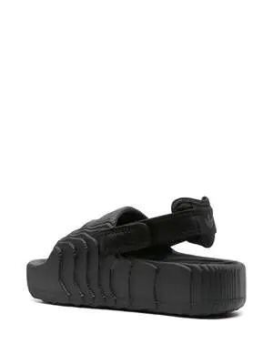 Adidas Adilette 22 Slingback Slides - Black