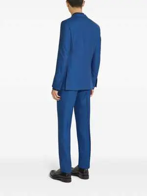 Zegna Oasi Single-breasted Cashmere Suit - Blue