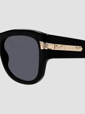Gucci New York 30's 54mm Square Sunglasses
