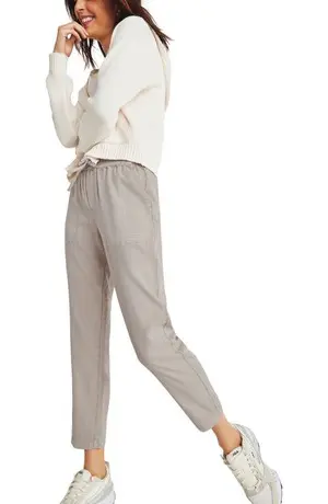 Splendid Angie Straight Leg Pants - Fawn