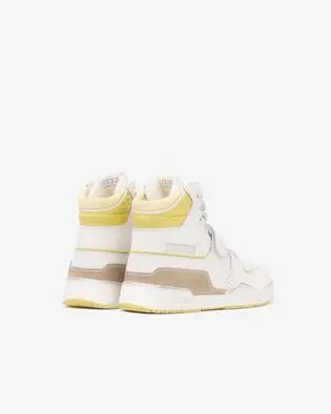 Isabel Marant Alseeh High-top Sneakers - Yellow