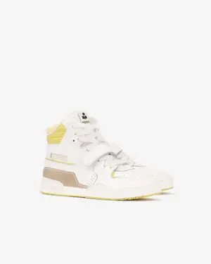 Isabel Marant Alseeh High-top Sneakers - Yellow