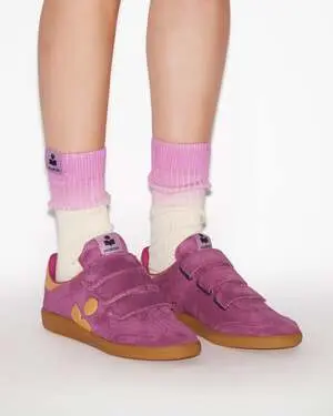 Isabel Marant Beth Sneakers - Faded Purple/mustard