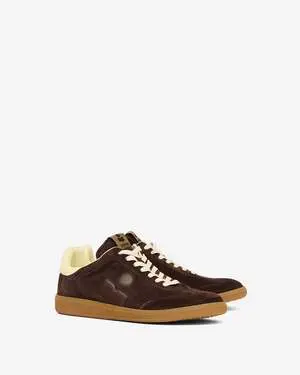 Isabel Marant Bryce Low-top Sneakers - Chocolate / Light Yellow