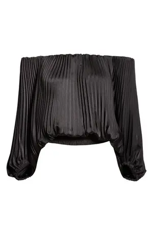 A.L.C. Sienna Plissé Top