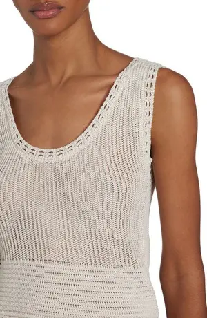GOLDEN GOOSE Openwork Sweater Tank