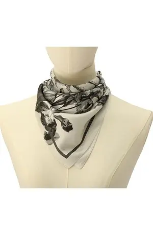 ALLSAINTS Sainbal Floral Silk Bandana Scarf