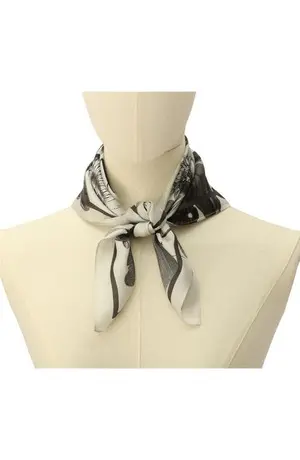 ALLSAINTS Sainbal Floral Silk Bandana Scarf