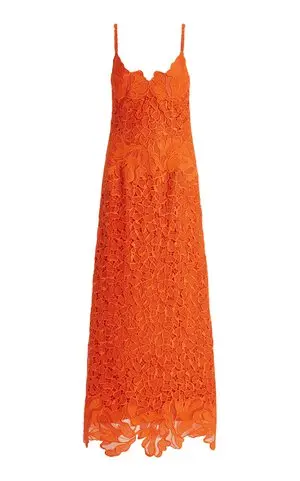 Simkhai Phoenix Embroidered Lace Maxi Dress