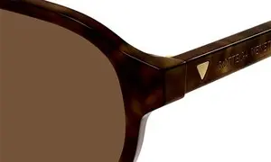 Bottega Veneta 55mm Pilot Sunglasses - Havana