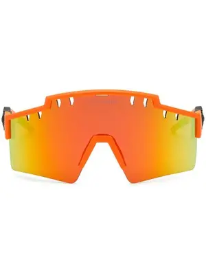 PLEIN SPORT Shield-frame Sunglasses - Orange