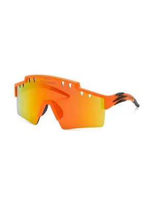 PLEIN SPORT Shield-frame Sunglasses - Orange