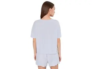 Eberjey Gisele Tencel Modal T-shirt Pajama - Blue