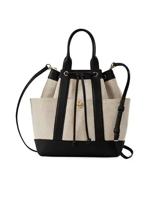 Veronica Beard Veronica Beard Goody Bag - Natural Black