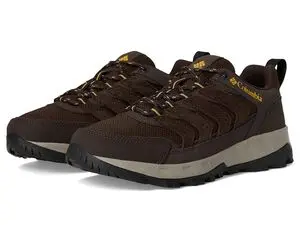 Columbia Strata Trail Low Wp Lace-up Athletic Shoes - Brown