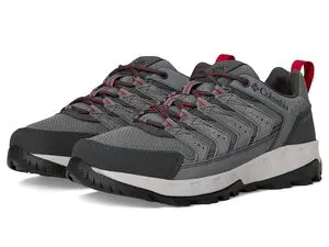 Columbia Strata Trail Low Wp Lace-up Athletic Shoes - Gray
