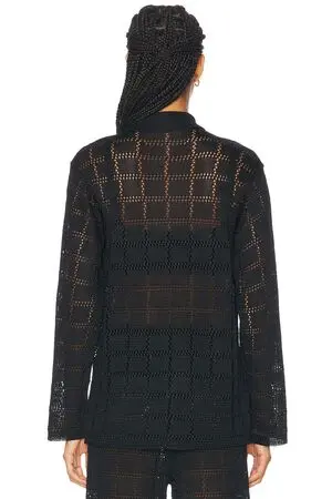 Calle Del Mar Long Sleeve Patchwork Shirt