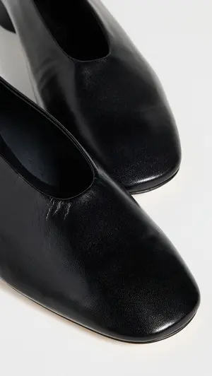 AeydĒ Delia Nappa Leather Heels