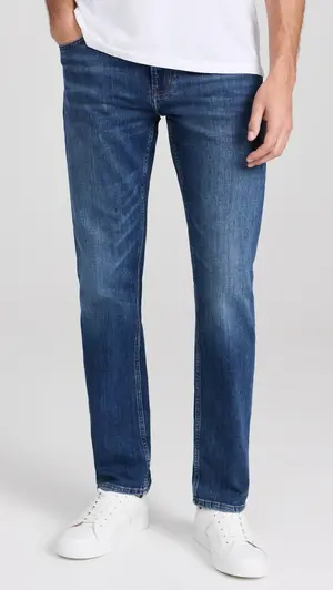 FRAME Modern Straight Leg Jeans - Freetown