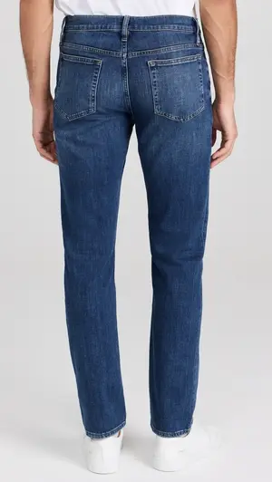 FRAME Modern Straight Leg Jeans - Freetown