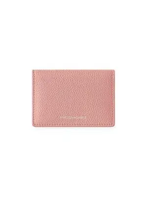 MAISON DE SABRE Leather Card Case Pink Lily