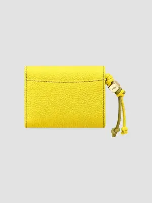 MAISON DE SABRE Leather Trifold Wallet - Daisy Martini