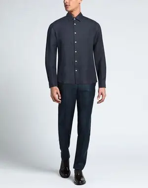 Sandro Shirt Size Hemp - Navy
