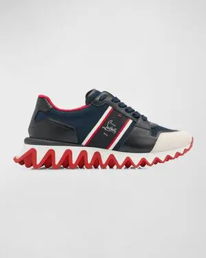 CHRISTIAN LOUBOUTIN Nastroshark Canvas Runner Sneakers