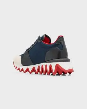 CHRISTIAN LOUBOUTIN Nastroshark Canvas Runner Sneakers