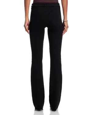 L'Agence Ruth High-rise Straight Jeans - Black