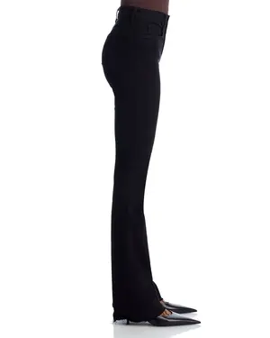 L'Agence Ruth High-rise Straight Jeans - Black