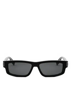 Dior Cd Icon S2i Rectangular Sunglasses - Black/gray Solid
