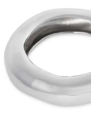 Alexis Bittar Molten Wide Bangle - Silver