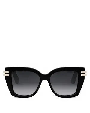 Dior Cdior S1i Square Sunglasses - Black/gray Gradient